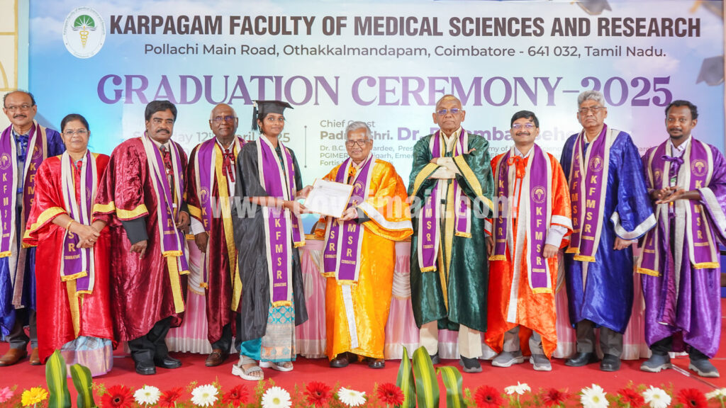 Karpagam Medical College held its Graduation - The Covai Mail