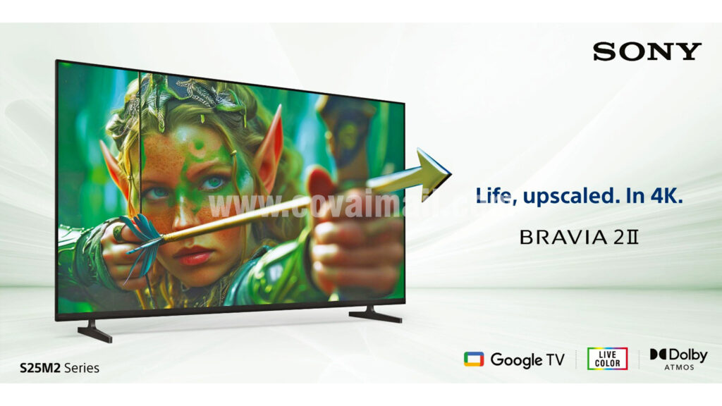 Sony India unveils 4K resolution Television - The Covai Mail