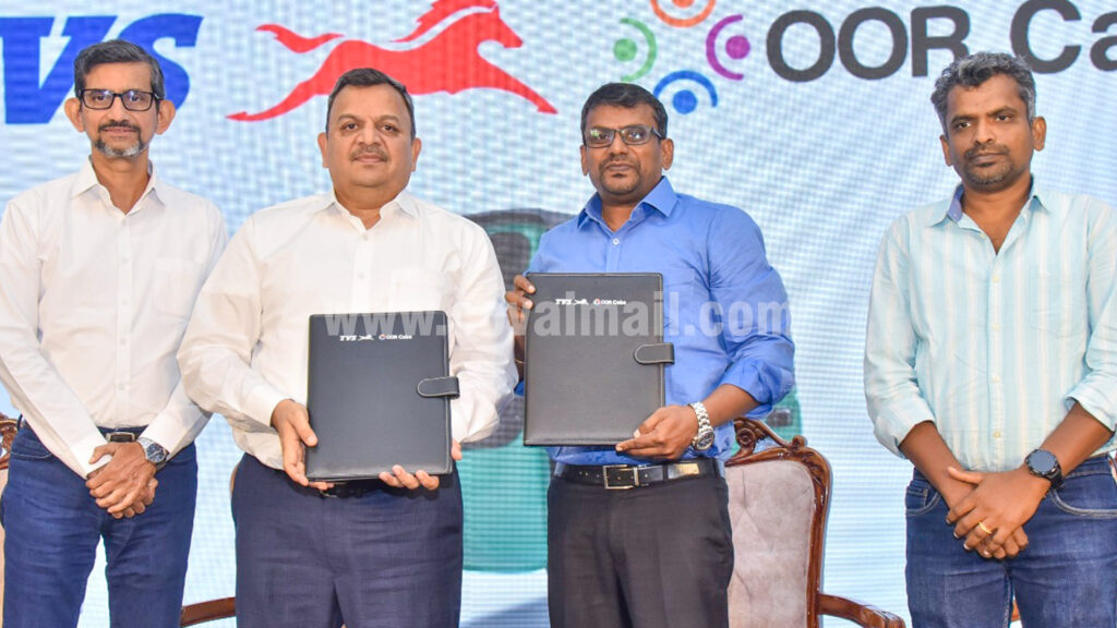 TVS and OOR Cabs launch 500 Electric Three-Wheelers in Tamil Nadu - The ...