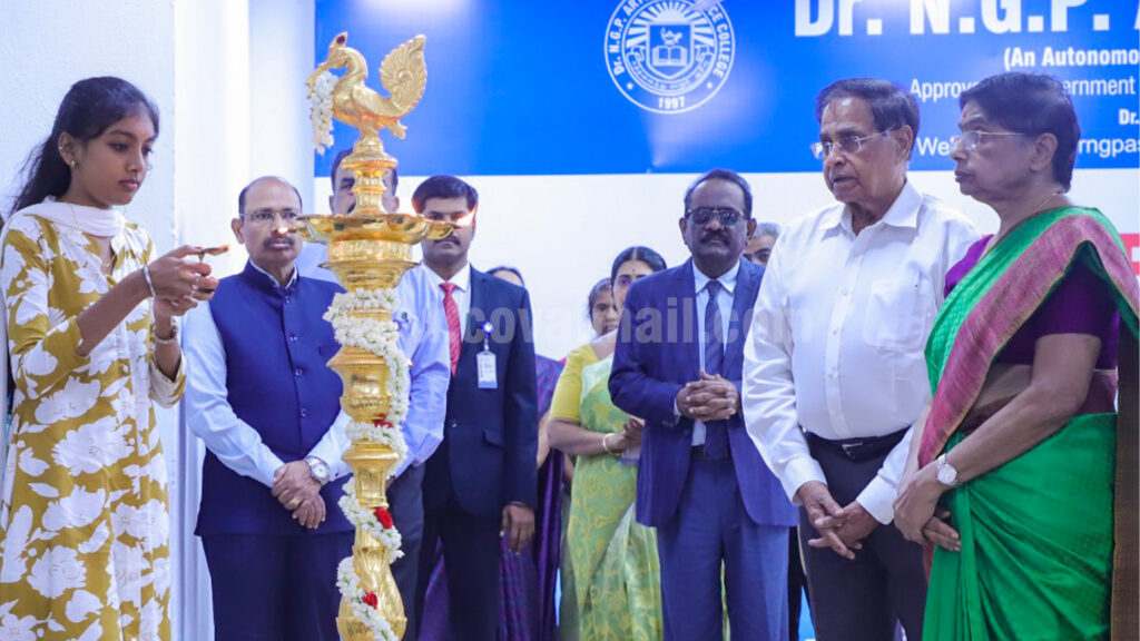 Dr. NGP Arts College welcomes 1st year students - The Covai Mail