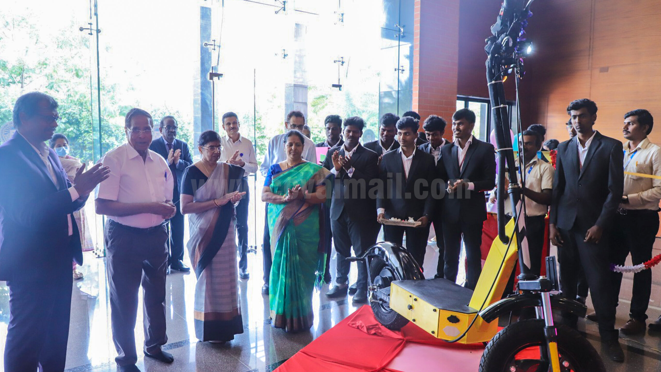 Student-Built Electric Vehicle Unveiled at NGP iTech - The Covai Mail