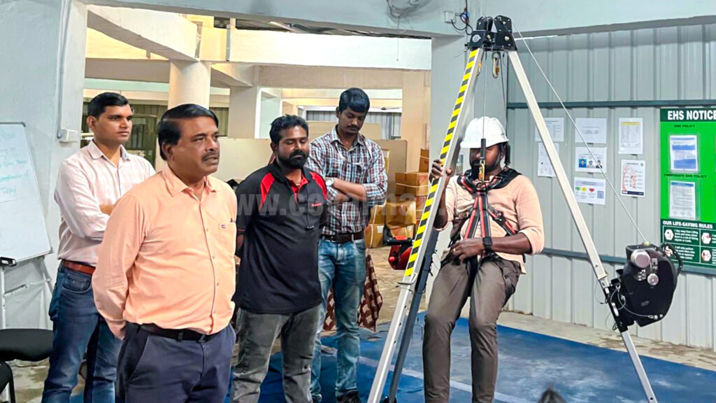 SUEZ Organises Hands-On Safety Training for Confined Space Work in ...
