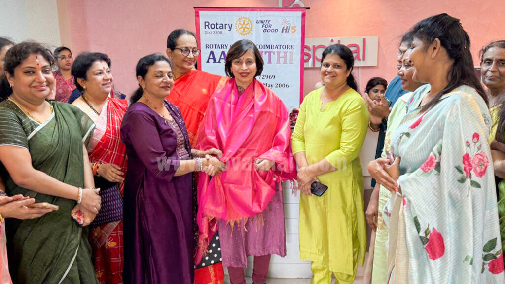 Rotary Aakurthi honours Dr. Asha Rao - The Covai Mail