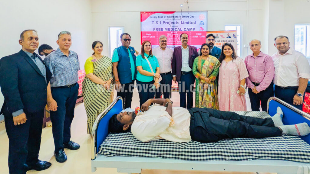 Rotary Smart City conducts Multi-Speciality Health Camp - The Covai Mail