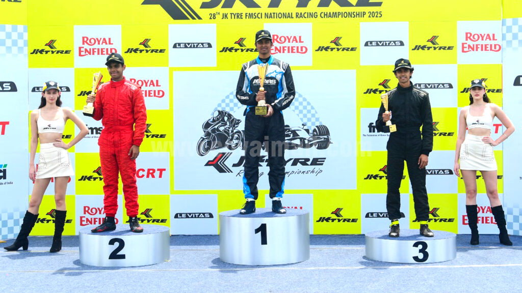 Anish Shetty and Bhuvan Bonu Dominate JK Tyre Racing Championship Round ...