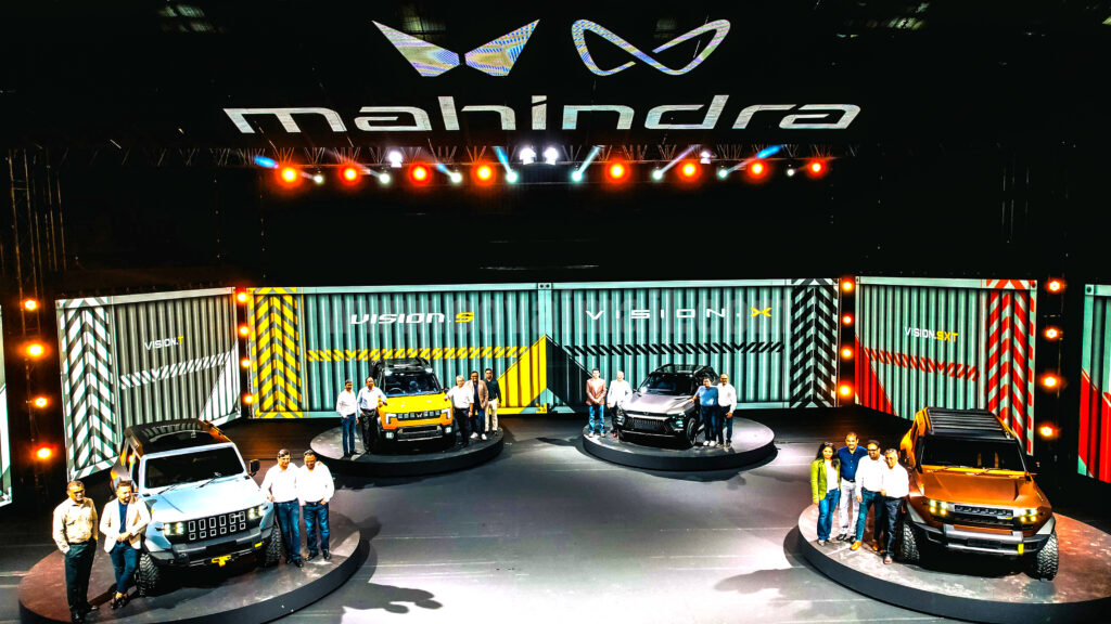 Mahindra Unveils Global Vision 2027: Showcases four world-beating SUV ...