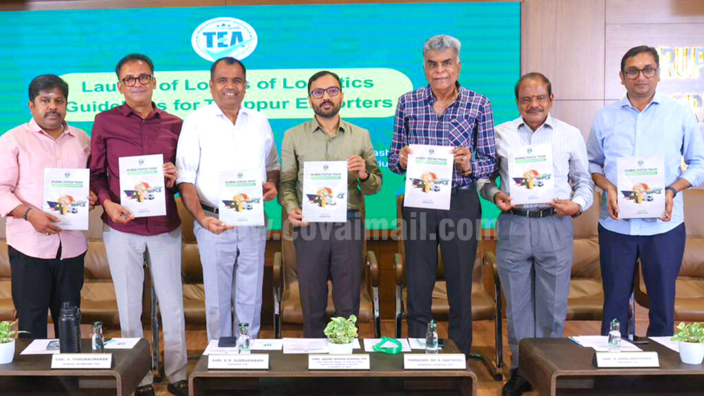 TEA launches Logics of Logistics – Guidelines for Tiruppur Exporters ...