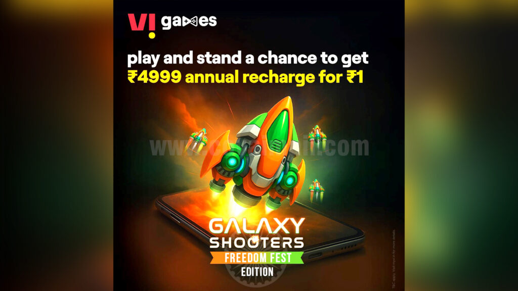 Vi Games launches Galaxy Shooters, chance to win annual recharge worth ...