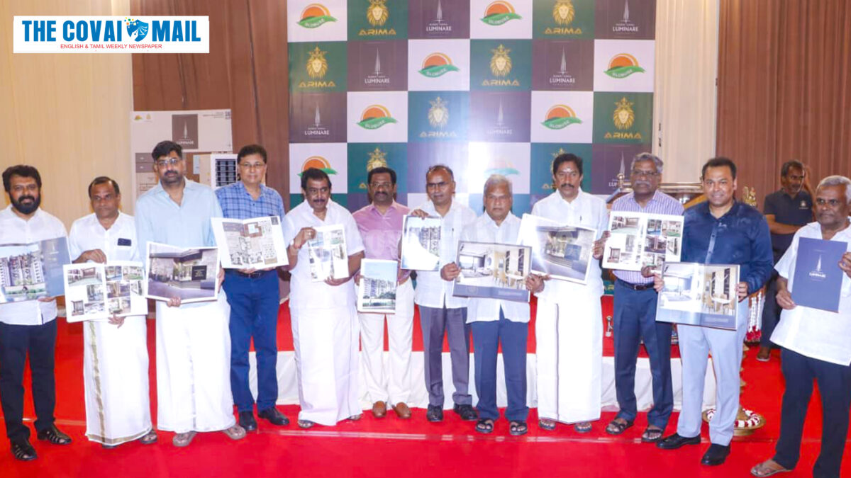 ‘Luminare’ - Globus Arima Builders’ new residential project launched - The Covai Mail