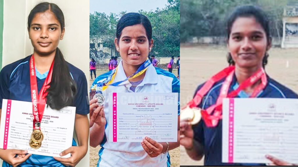 PSG student wins 1st place in 100m and 400m hurdles - The Covai Mail