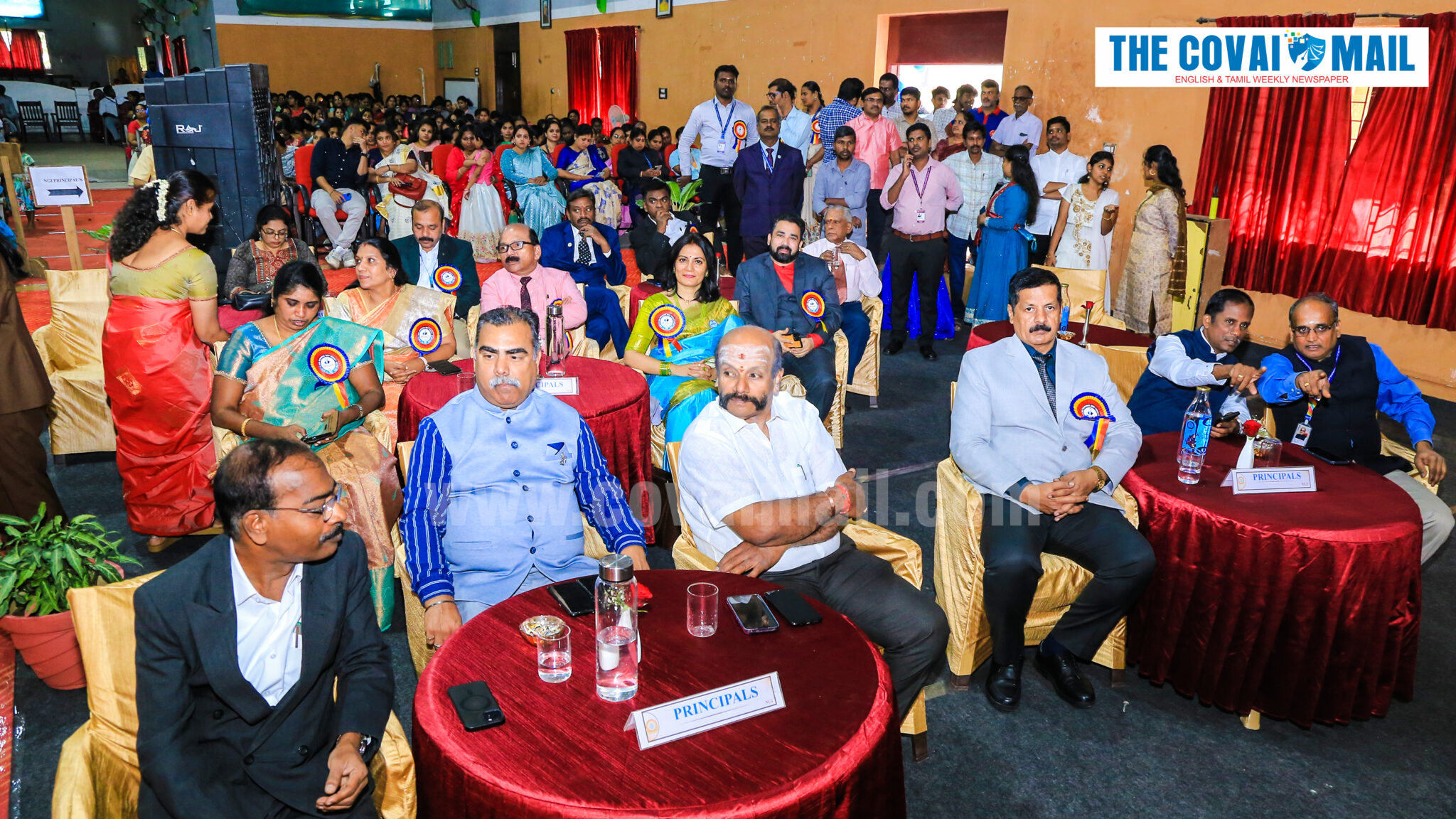 Krishnaraj Vanavarayar Chairman of Kumaraguru Institutions receives the ...