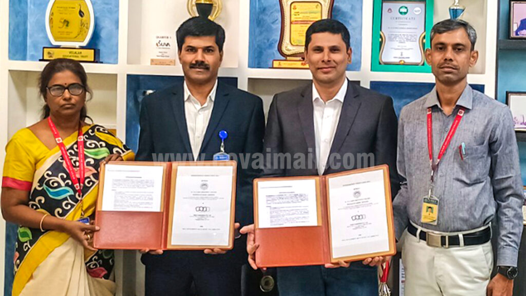 Dr. NGP Arts and Science College Signs MoU with Zoho - The Covai Mail