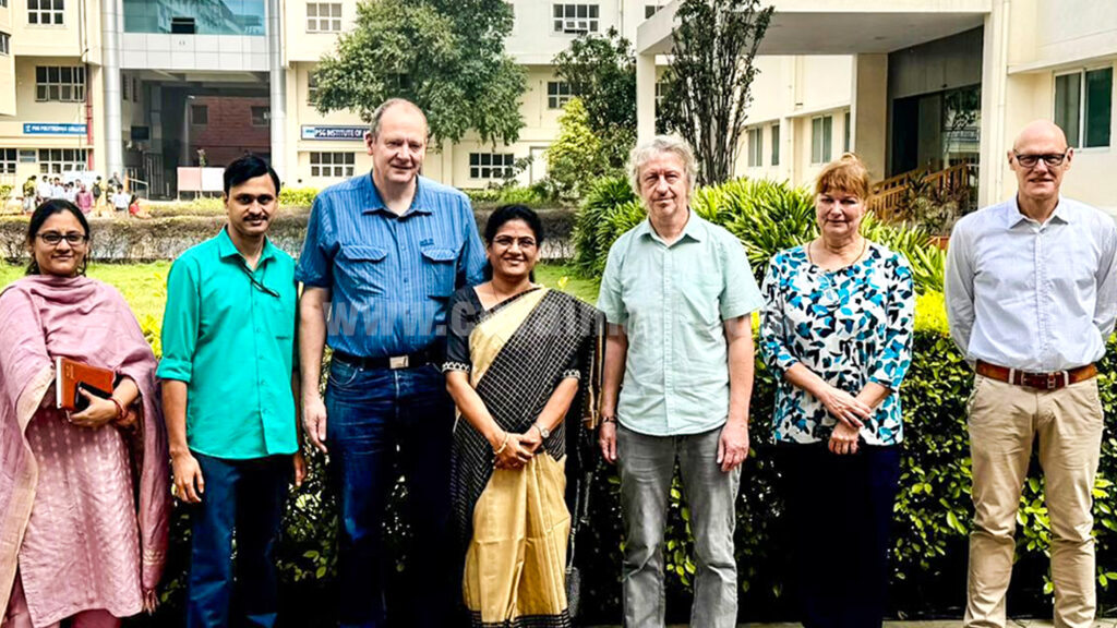 PSG welcomes the German Academic Team - The Covai Mail